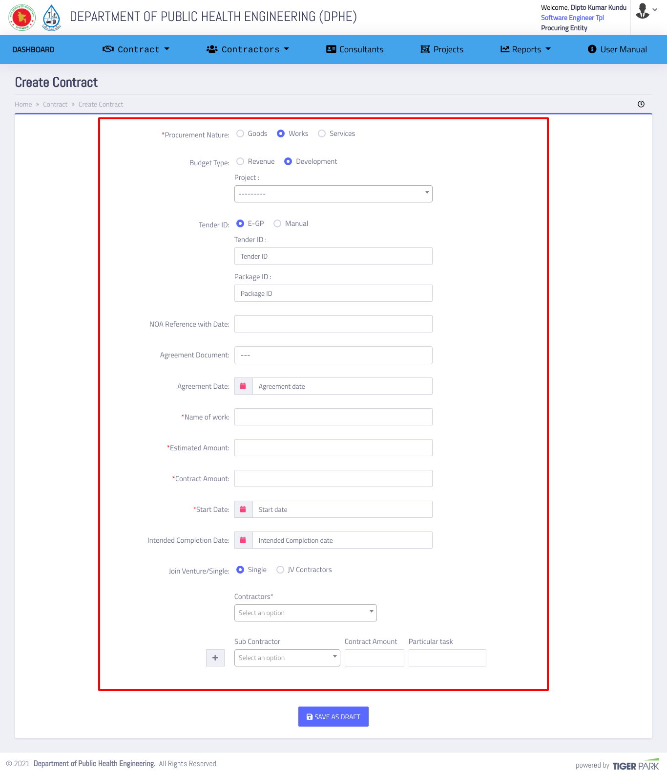 Contract Management System (CMS) | Department of Public Health ...